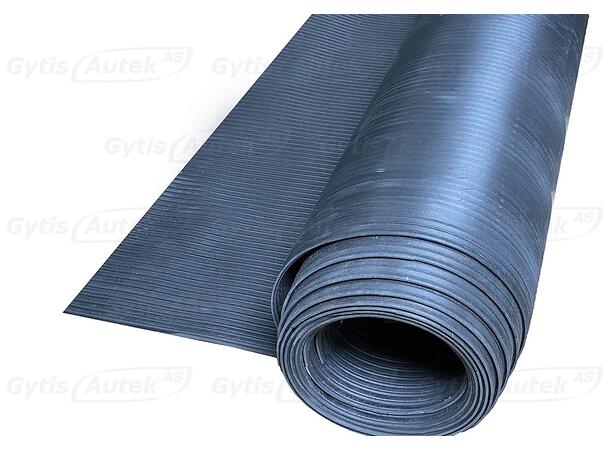 Gummimatte på rull - Rillet overflate - www.gytisautek.no - Gytis Autek AS